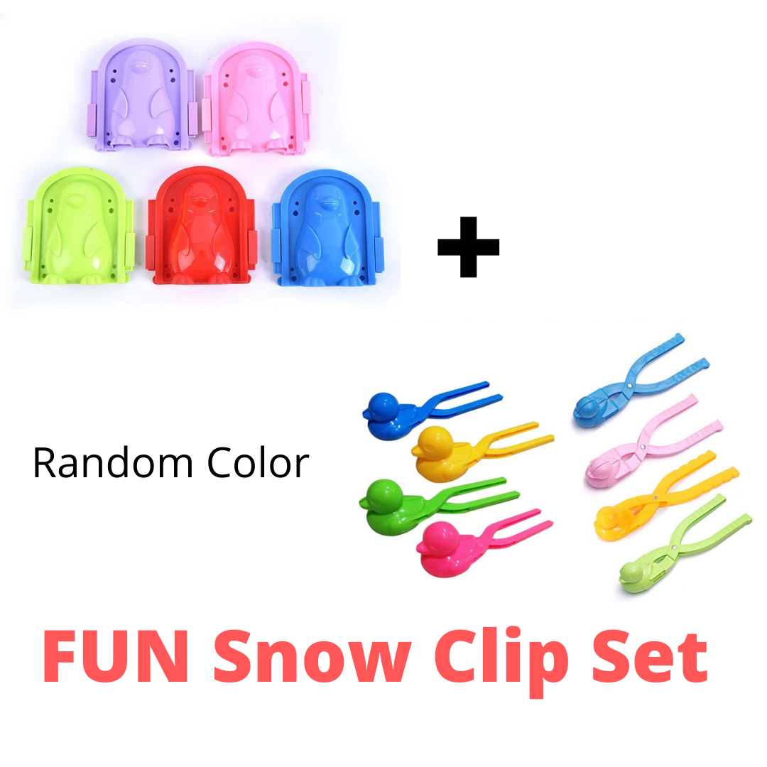 Snow Fun Snowball Clips Set – Home Home Plus